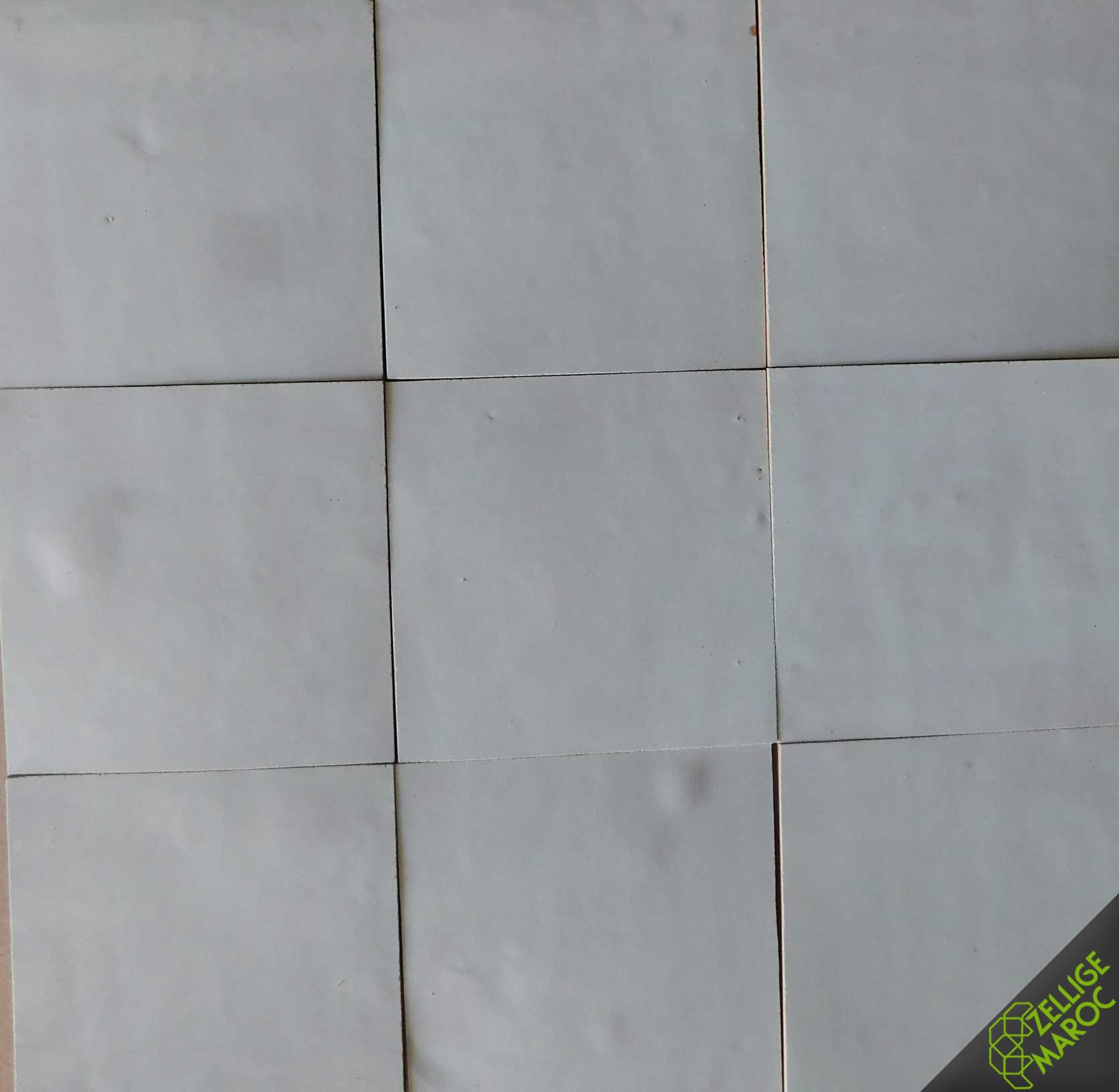 GREY CHROME N°87 | Zellige Maroc